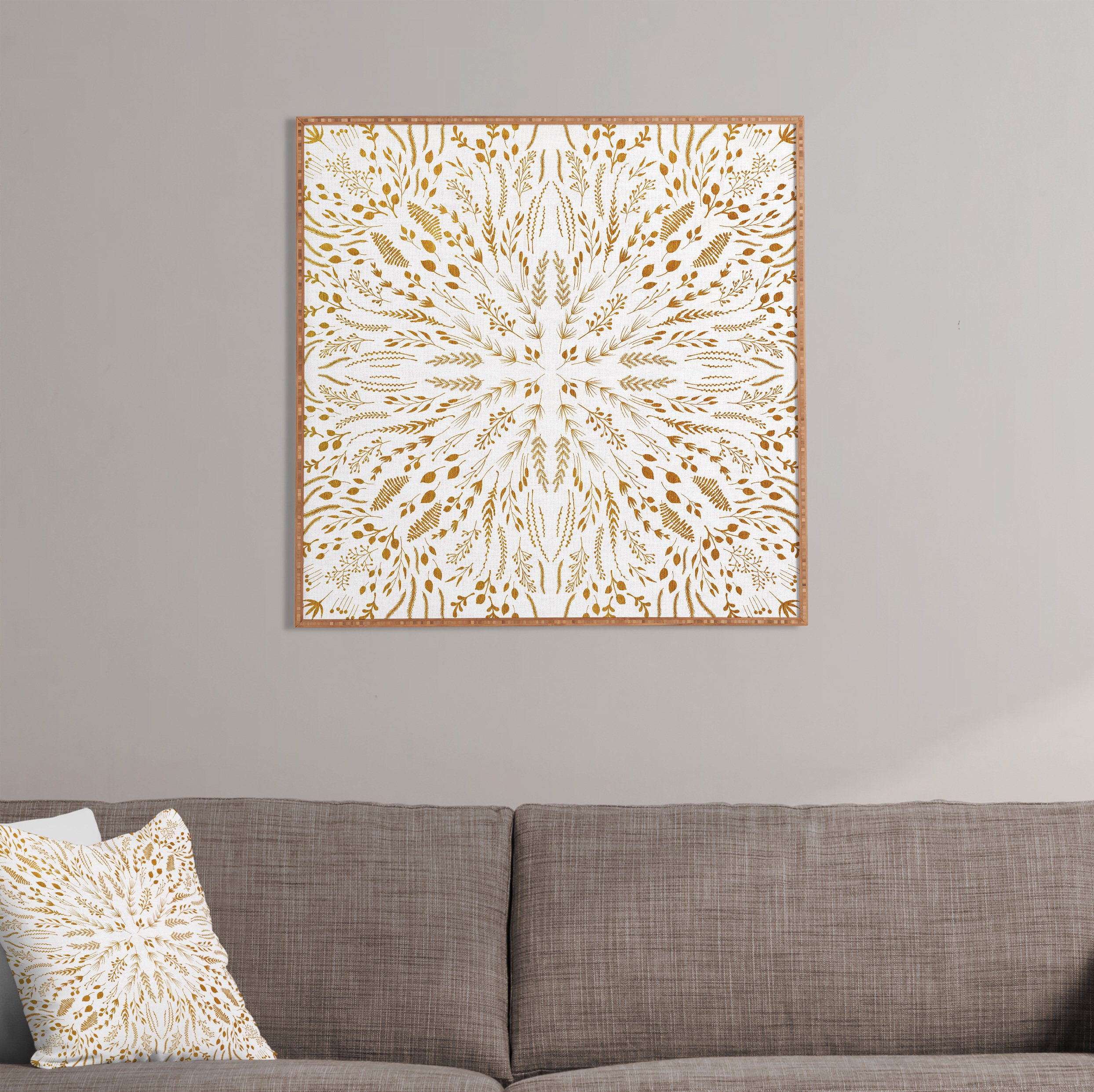 East Urban Home Picture Frame Graphic Art Print on Wood & Reviews | Wayfair