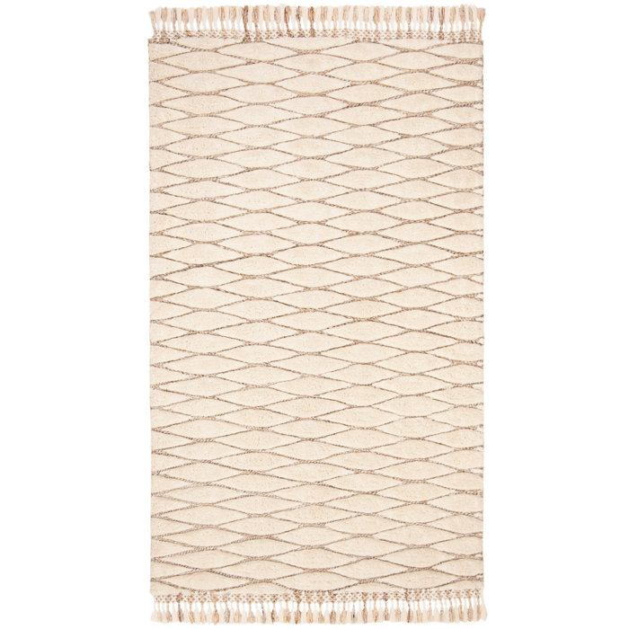 Union Rustic Powell Hand Tufted Geometric Rug | Wayfair