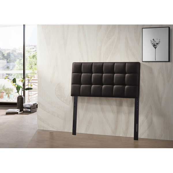 Wade Logan® Bervin Upholstered Headboard ONLY (bedframe is not included ...