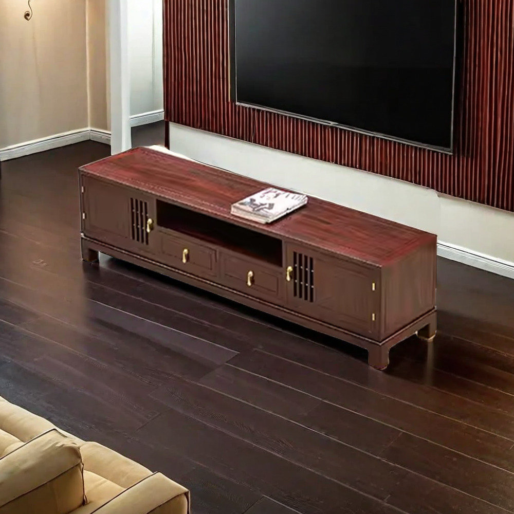 moonlight design New Chinese simple TV cabinet - Wayfair Canada