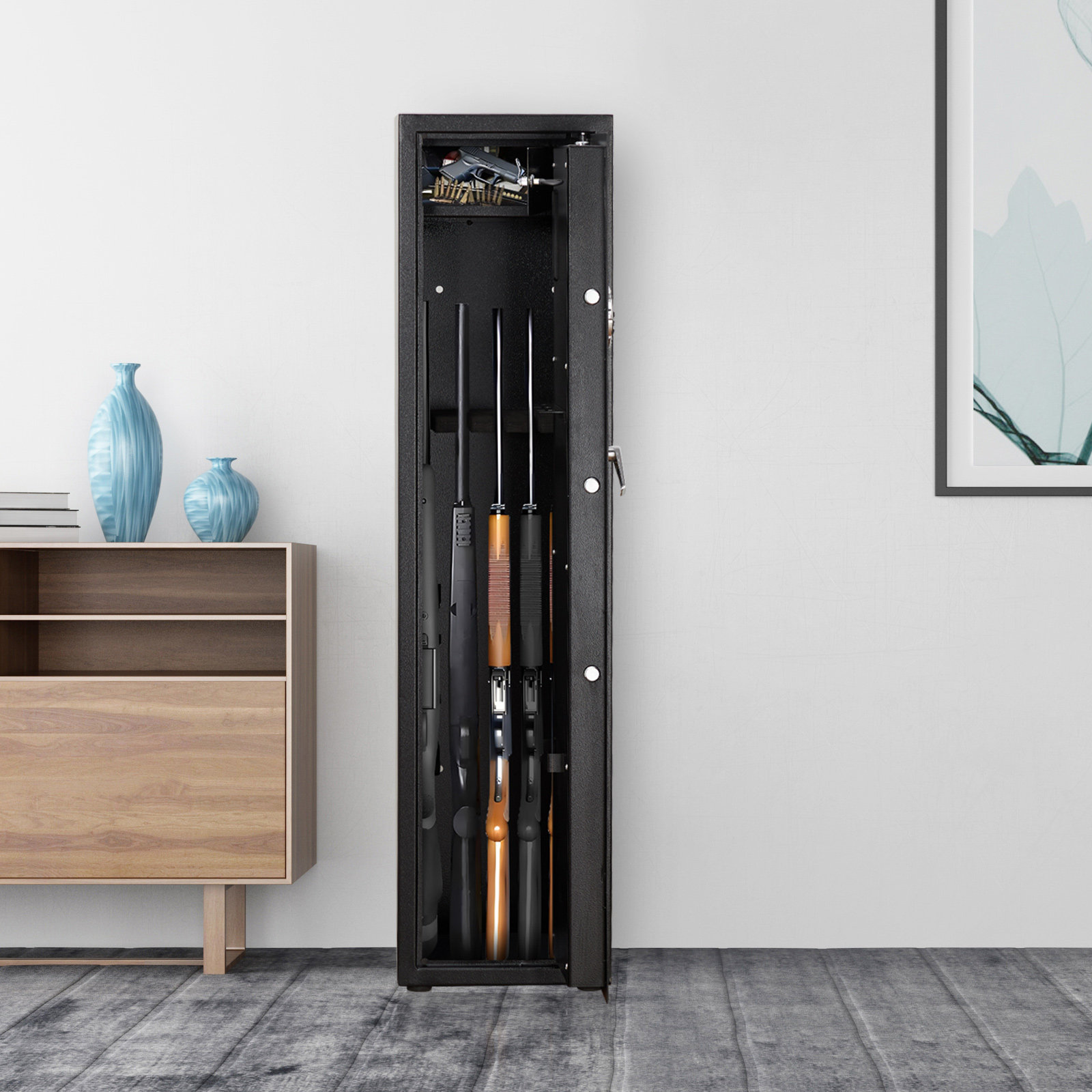 Yesurprise Rifles Safe Box Gun Cabinet - Wayfair Canada