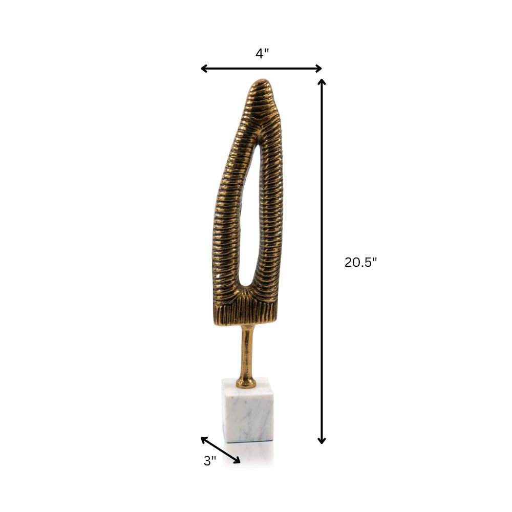 Ivy Bronx Aguja Thin Pointed Sculpture | Wayfair