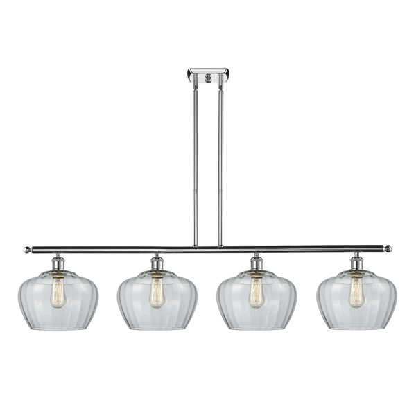 Latitude Run® Montenegro 4-Light Kitchen Island Linear Pendant | Wayfair