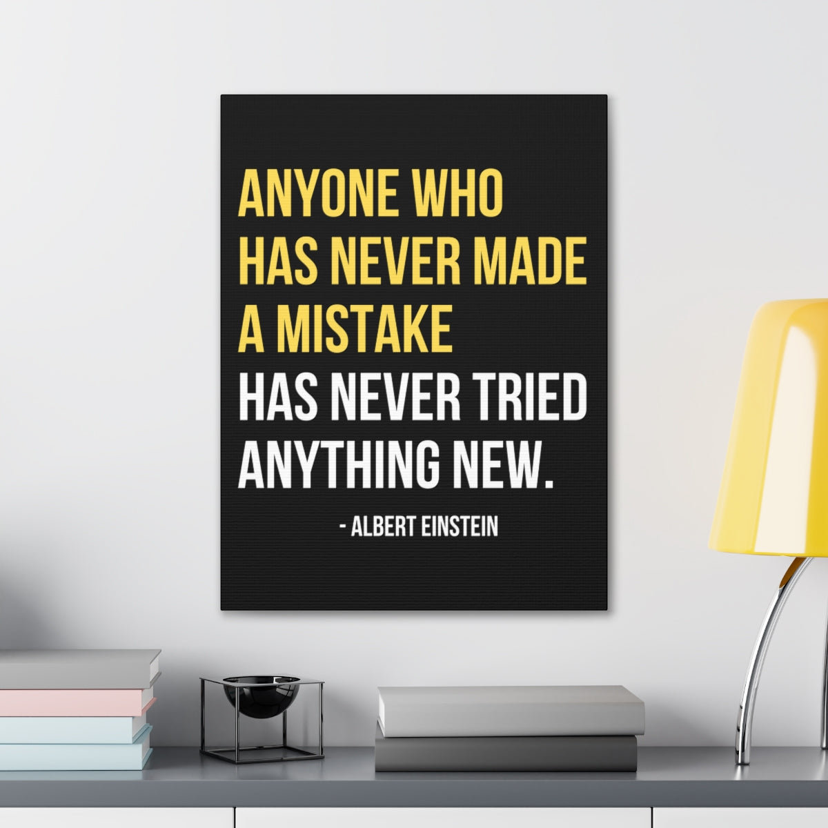 Latitude Run® Inspirational Wall Art Never Made A Mistake Motivation ...