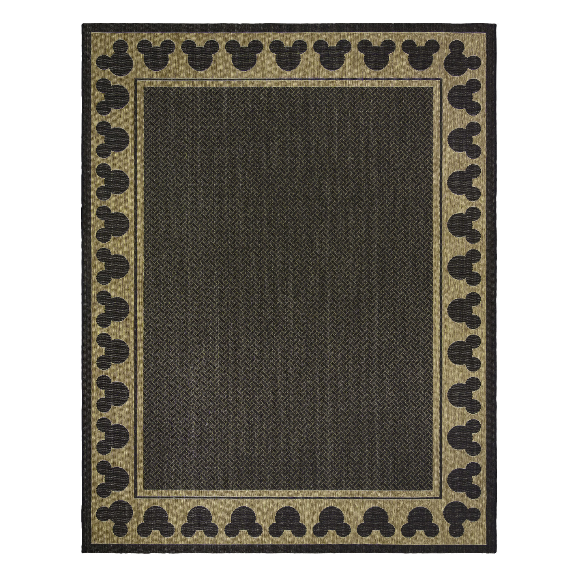 Disney Mickey Mouse Studio Borderline Black Beige Modern Border ...