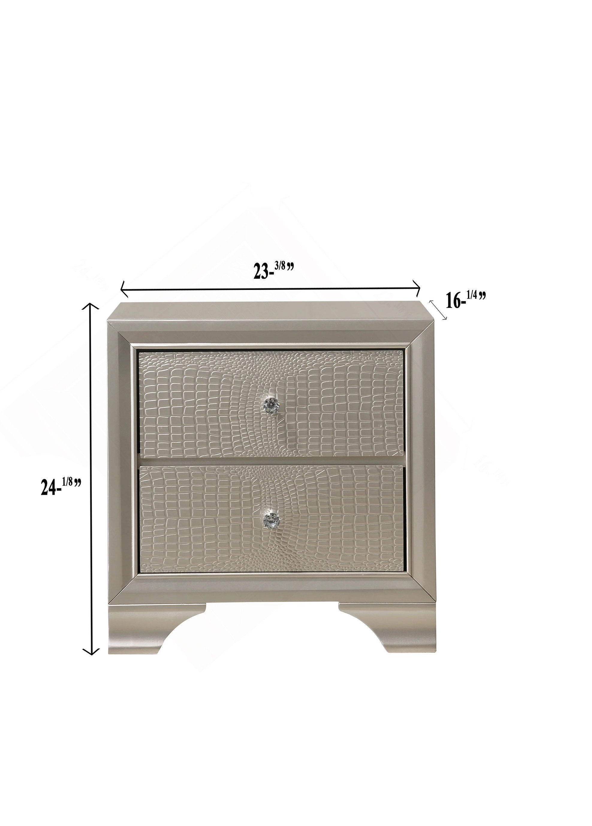 Rosdorf Park Bainbrudge Solid Wood Nightstand | Wayfair