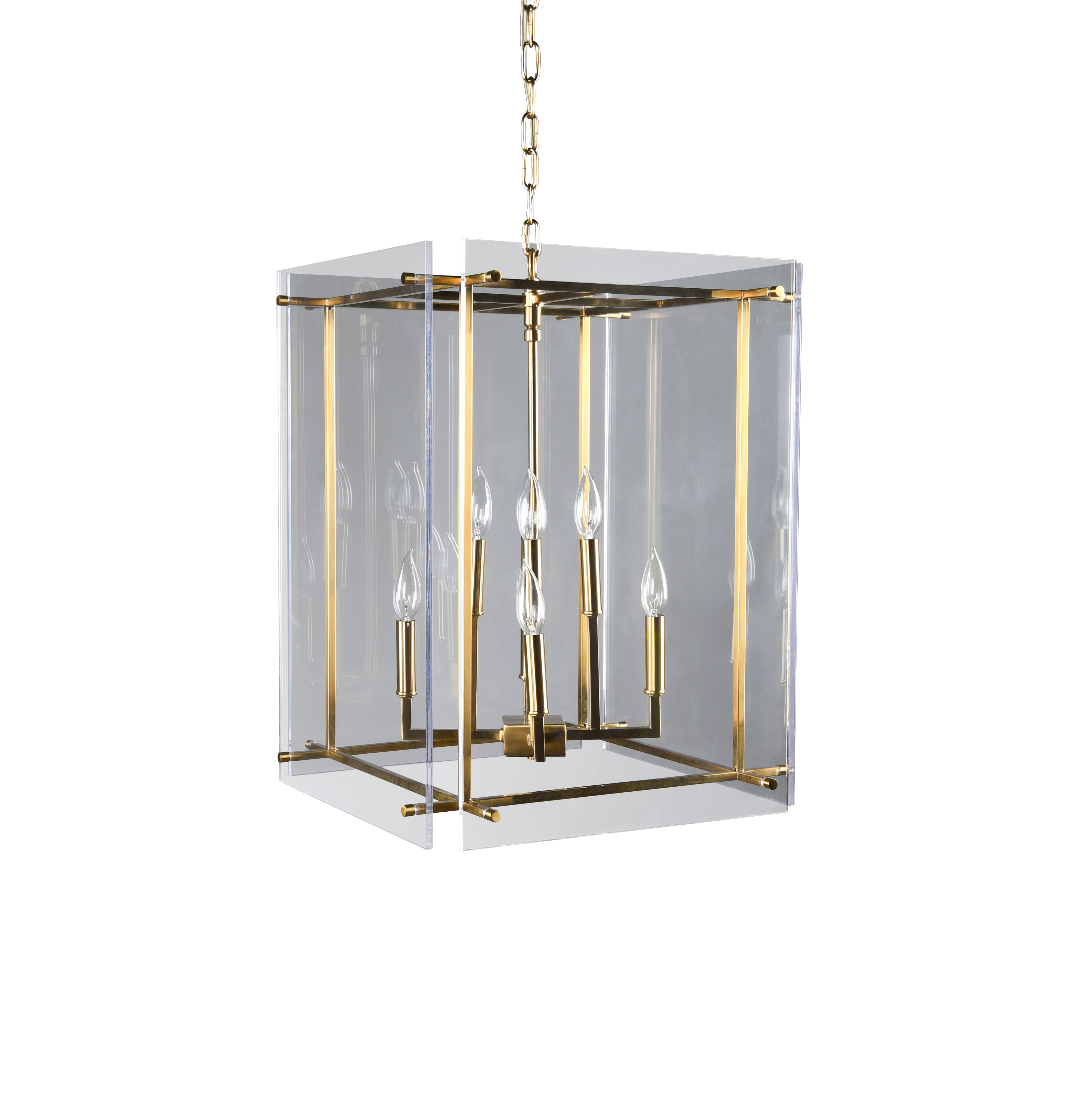 Classic Home Lena 8 - Light Lantern Square Chandelier - Wayfair Canada