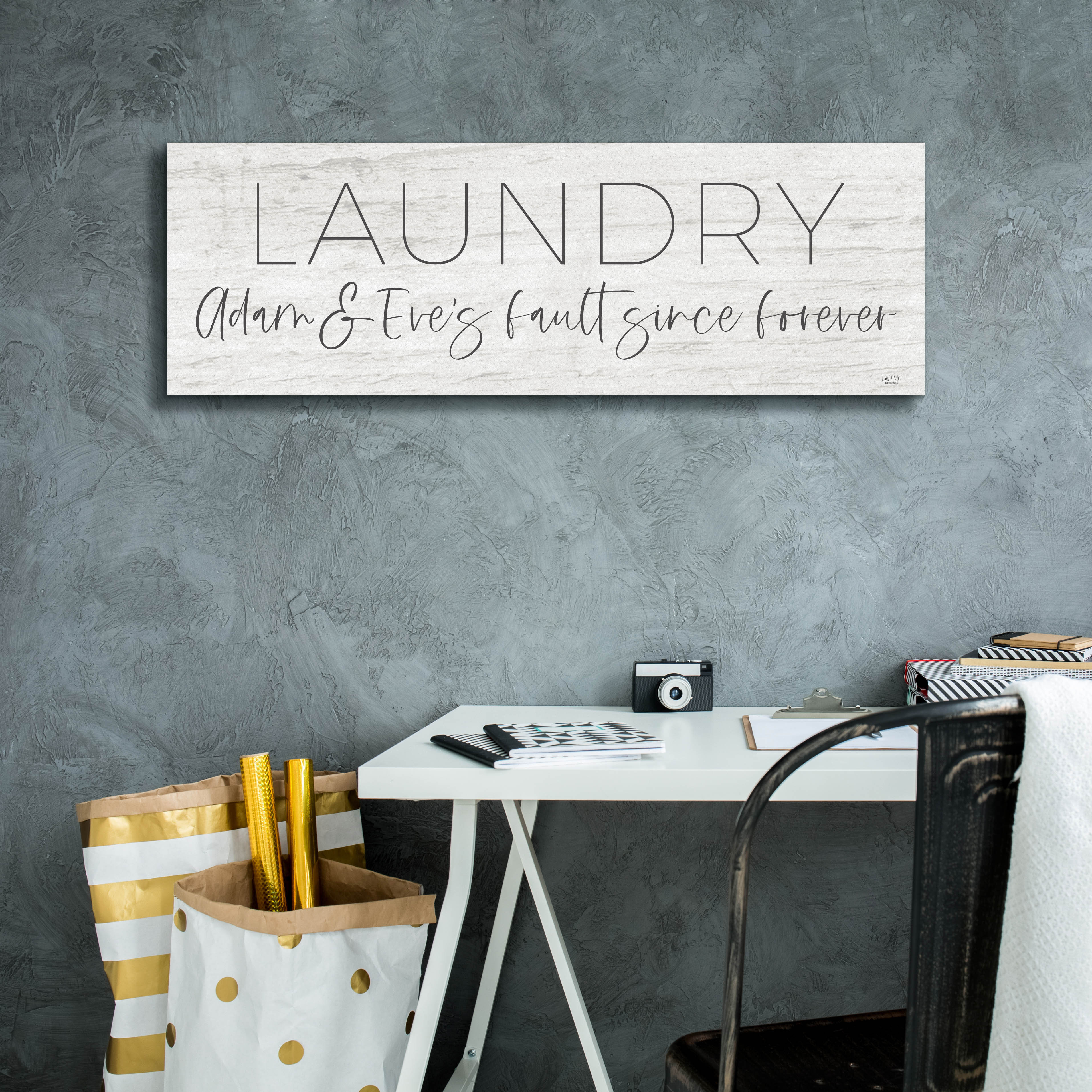 Gracie Oaks Epic Graffiti 'Laundry Adam And Eve's Fault Since Laundry ...