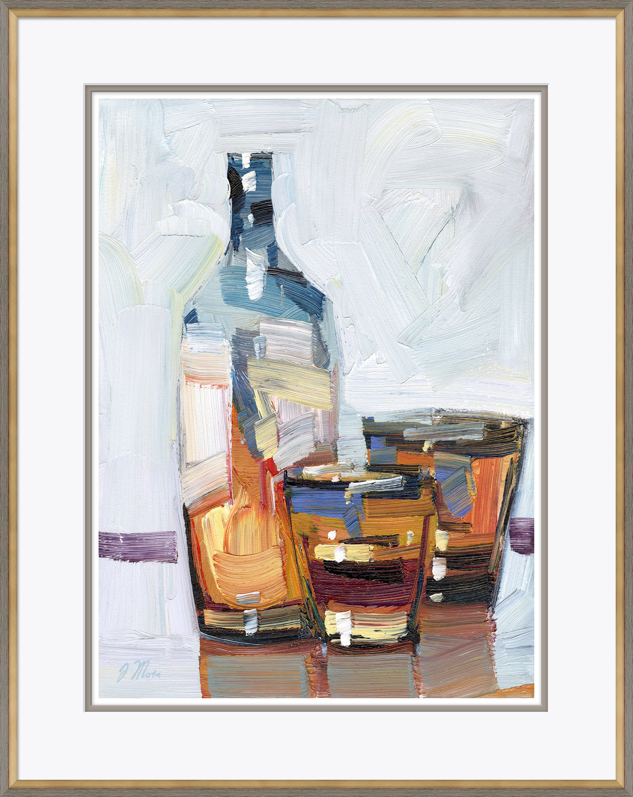 Soicher Marin White Wine - Picture Frame Painting - Wayfair Canada