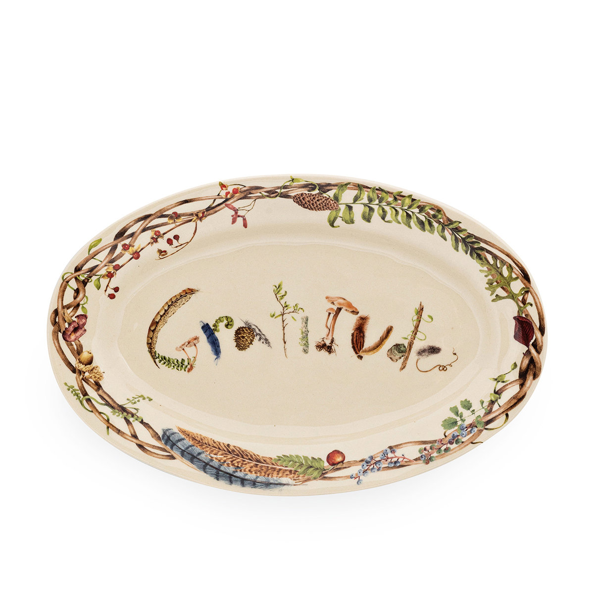 Juliska Forest Walk Gratitude Platter | Wayfair