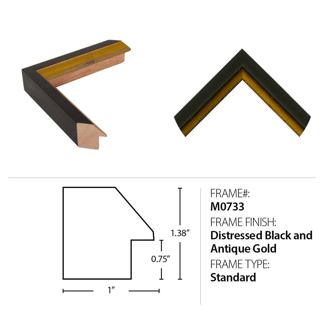Wendover Art Group Golden Flock - Single Picture Frame Print on Paper ...