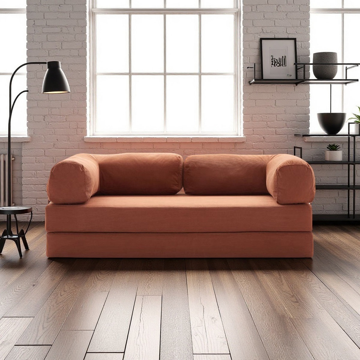 Latitude Run® Modern Corduroy Modular Compression Sectionals | Wayfair