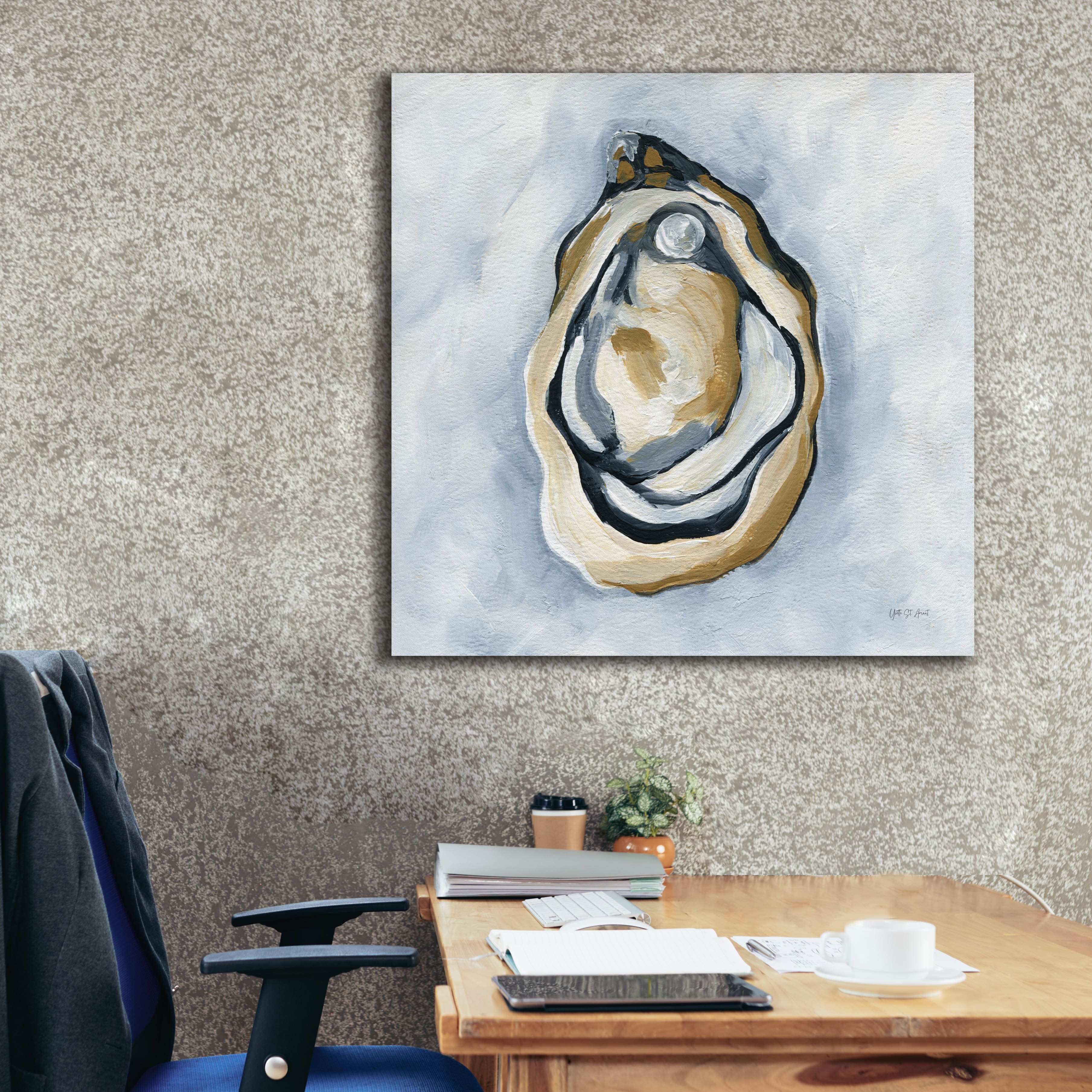 Epic Graffiti 'The World Is Your Oyster 1' by Yvette St. Amant Canvas ...