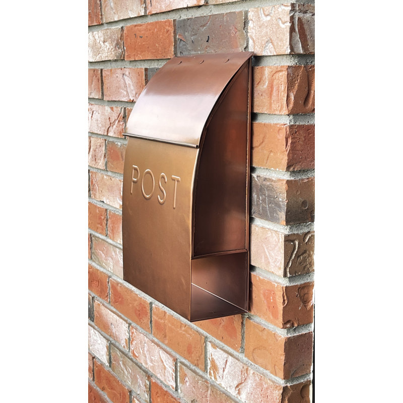 Nach Mailboxes For Outside Wall Mount, 10.5 X 14.5 X 4 Inch Antique ...