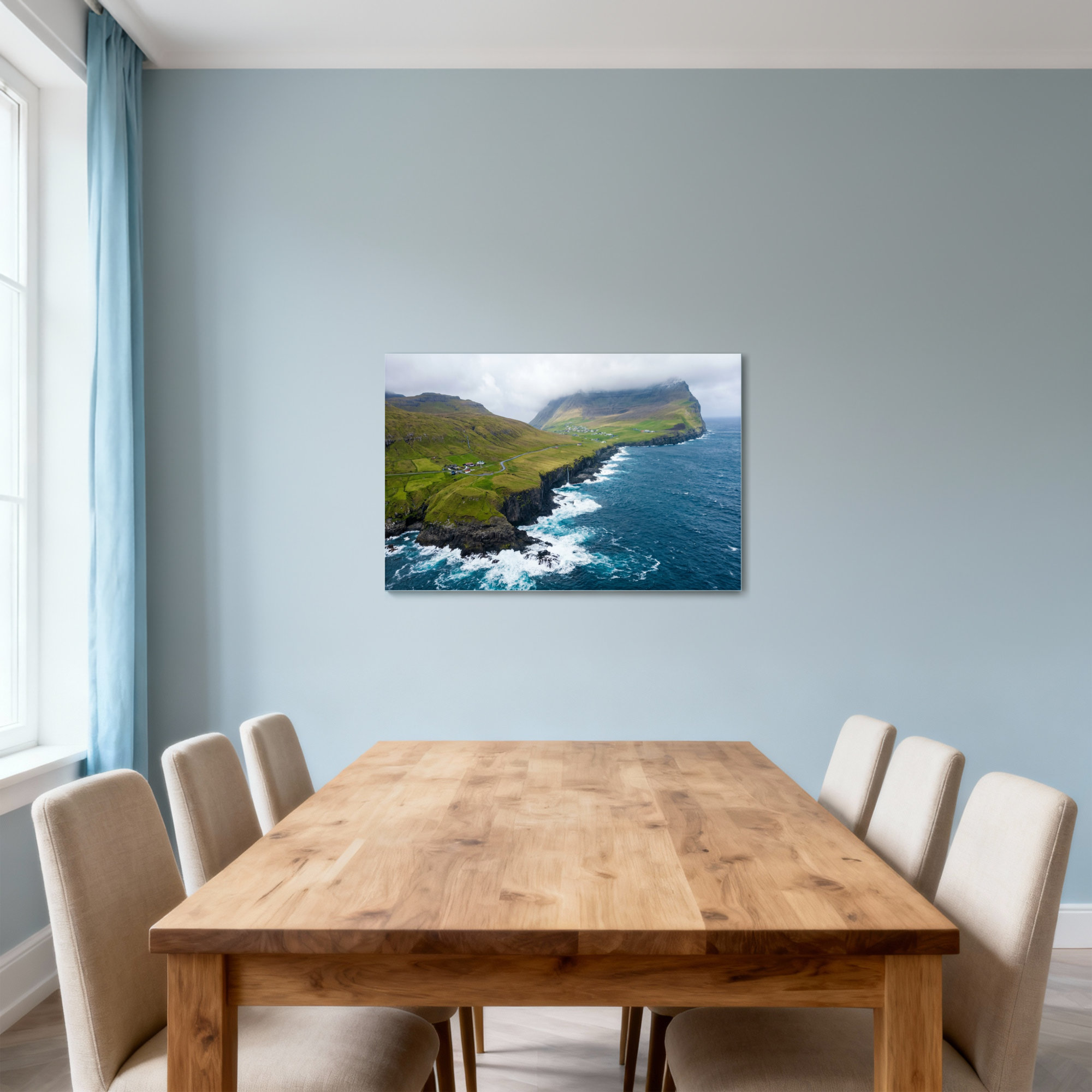 Highland Dunes Landscape & Nature Coastal Cliffs Green Hills Ocean ...