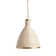 Birch Lane™ Maskia 1 - Light Beige/Gold Bell Pendant | Wayfair