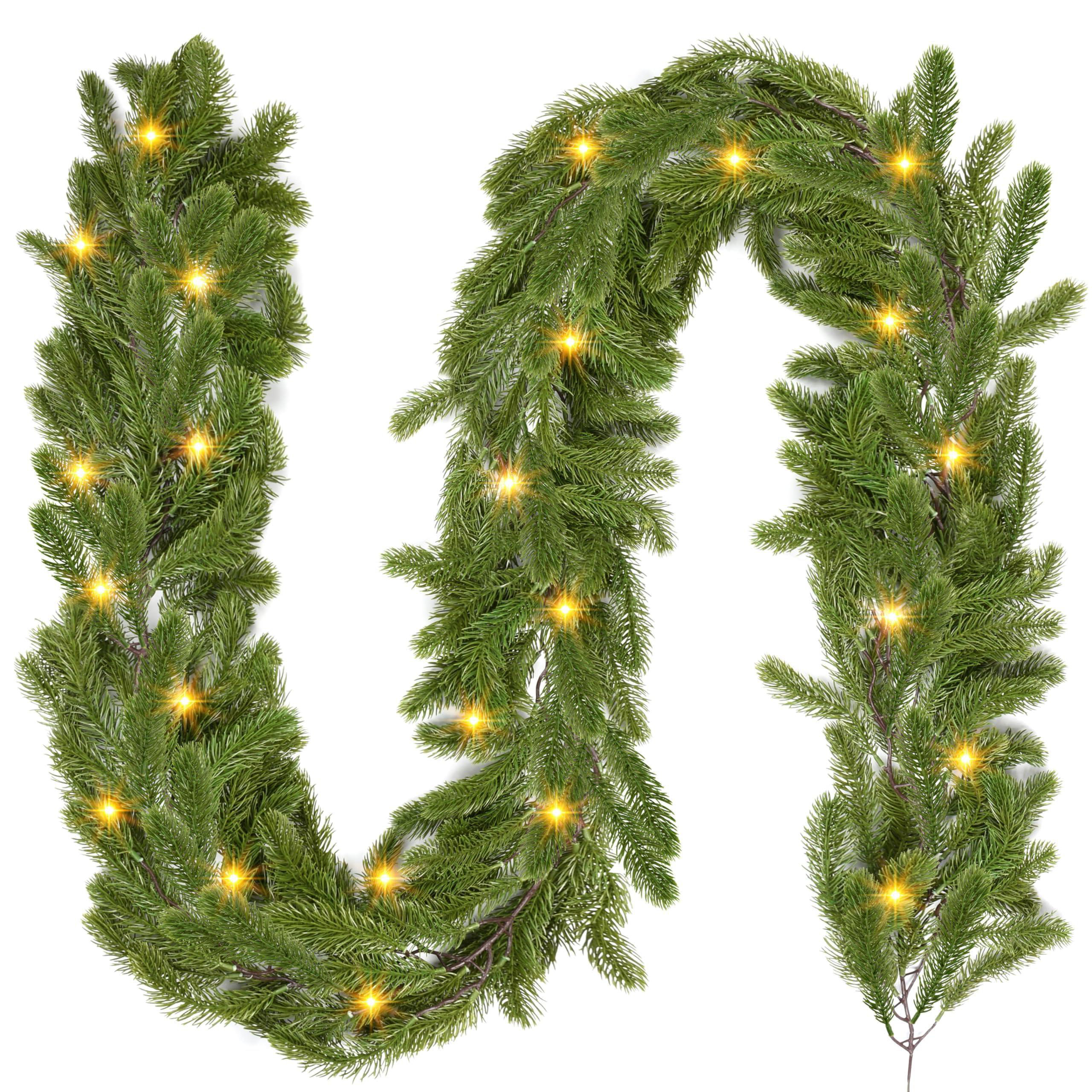 One Allium Way® 6ft Norfolk Pine Artificial Christmas Garland | Wayfair