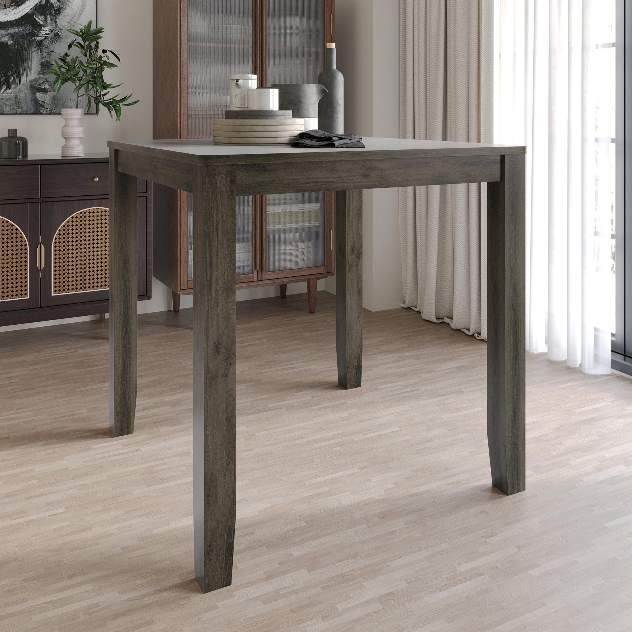 Red Barrel Studio 36" Square Counter Height Dining Table & Reviews ...