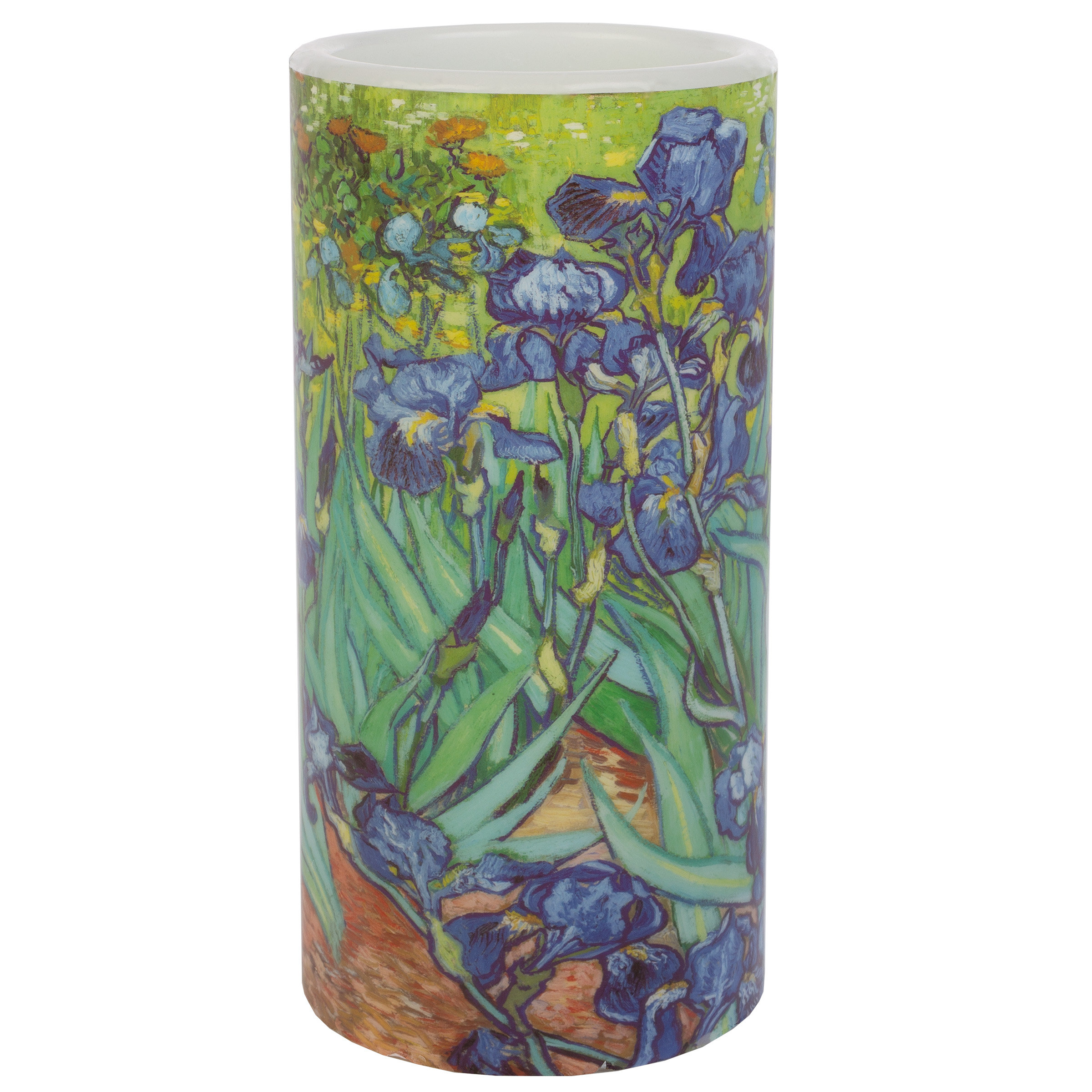 Fleur De Lis Living Mattera Vanilla Scented Flameless Candle - Van Gogh ...