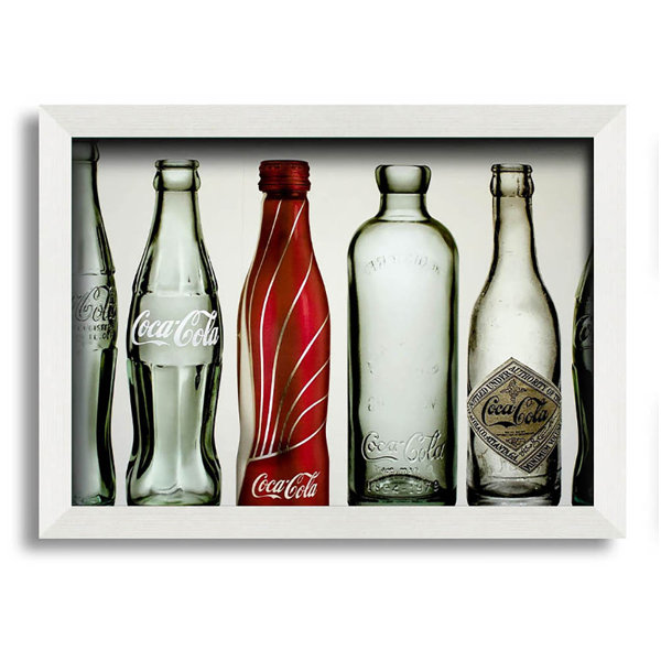 Bright Star Old Coca Cola Bottles - Single Picture Frame Print ...