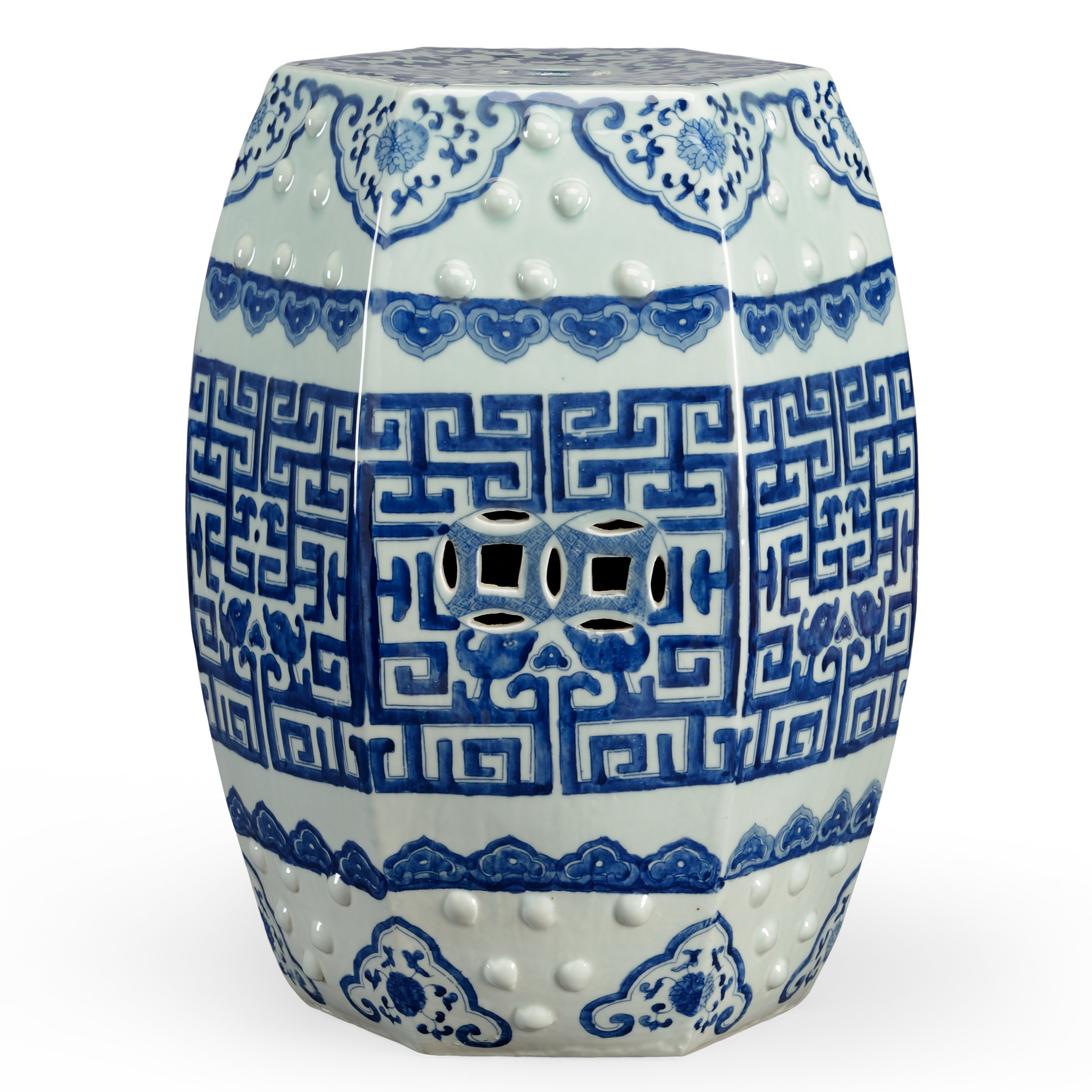 Chelsea House Qing Ceramic Garden Stool | Wayfair