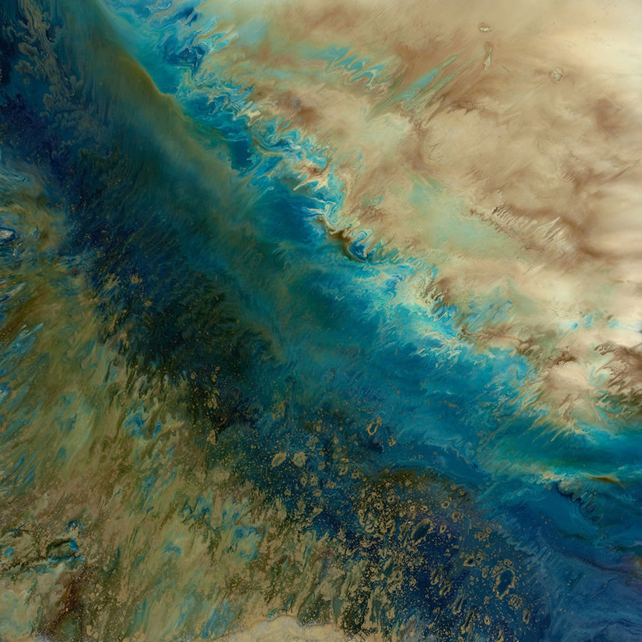 Chelsea Art Studio Shimmering I by Blakely Bering - Graphic Art | Wayfair