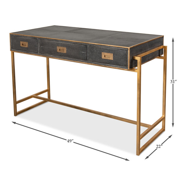 Sarreid Ltd Shagreen Desk & Reviews | Wayfair
