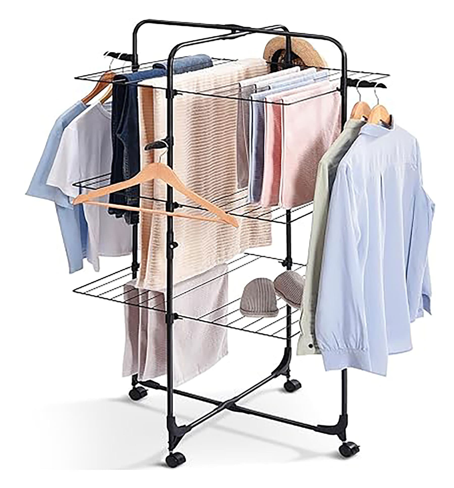 Rebrilliant Metal Standard Drying Rack | Wayfair