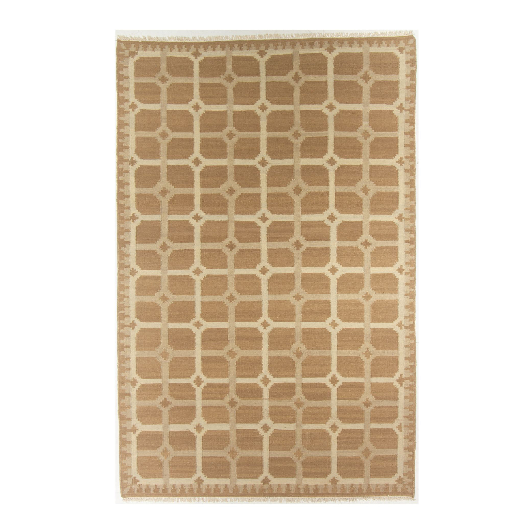 String Matter Rectangle 5'4'' X 8'3'' Area Rug | Wayfair