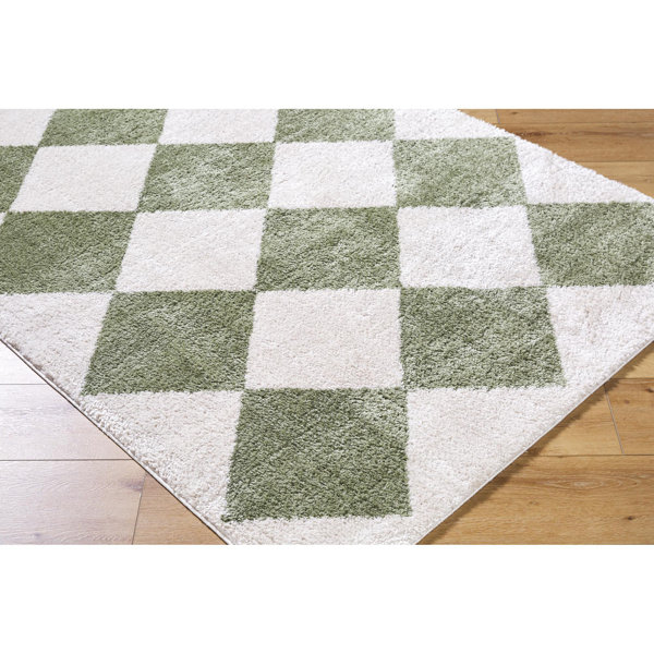 George Oliver Kyro Washable Geometric Indoor Rug & Reviews | Wayfair