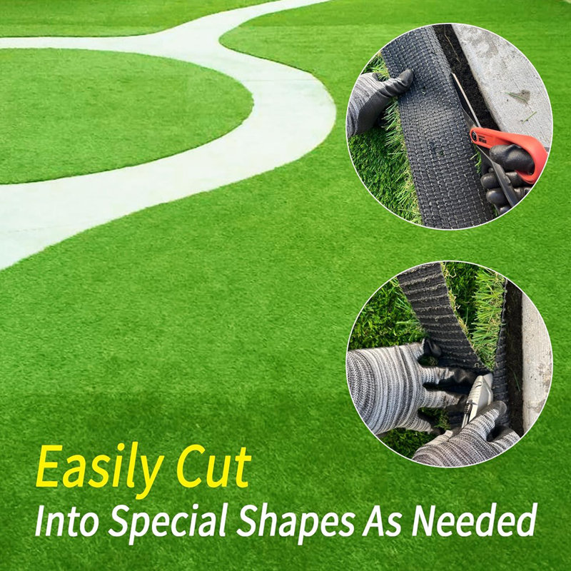 MAXAYA Realistic Indoor/Outdoor Artificial Grass/Turf Sample Piece - 4 ...