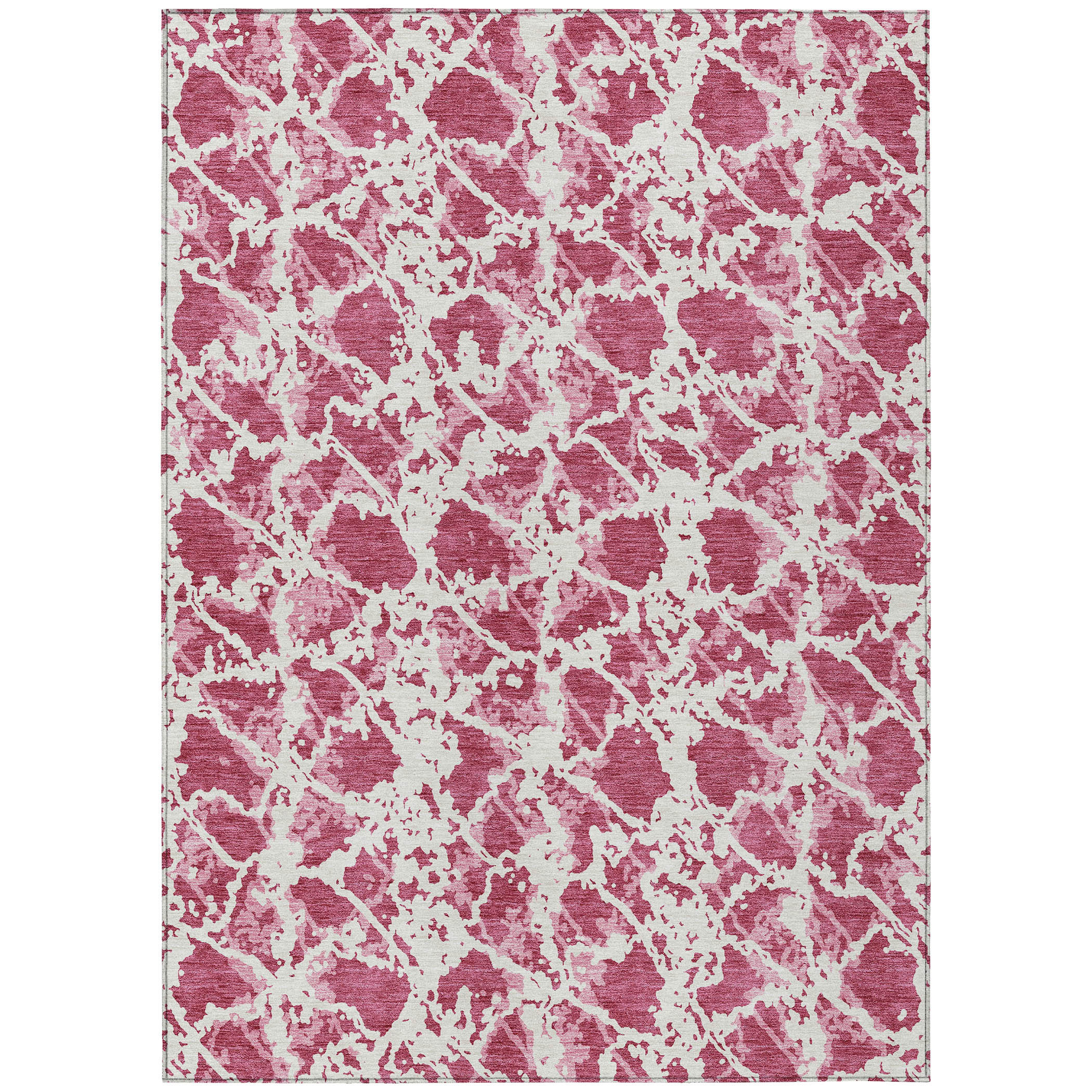 HomeRoots 8' X 10' Abstract Washable Indoor Outdoor Area Rug | Wayfair