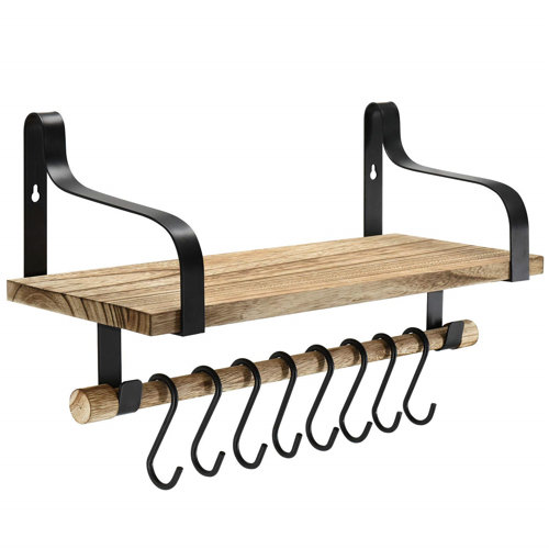 Wall Mounted Pot Racks You'll Love | Wayfair