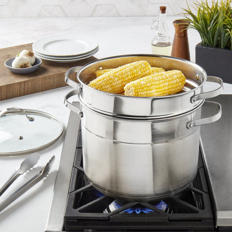 Denmark Cookware 3pc Stainless Steel Multi-Cooker | Wayfair