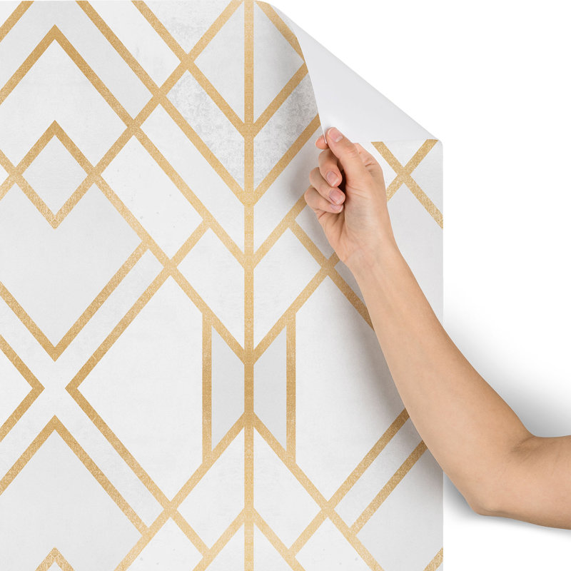East Urban Home Peel & Stick Geometric Tile & Reviews | Wayfair