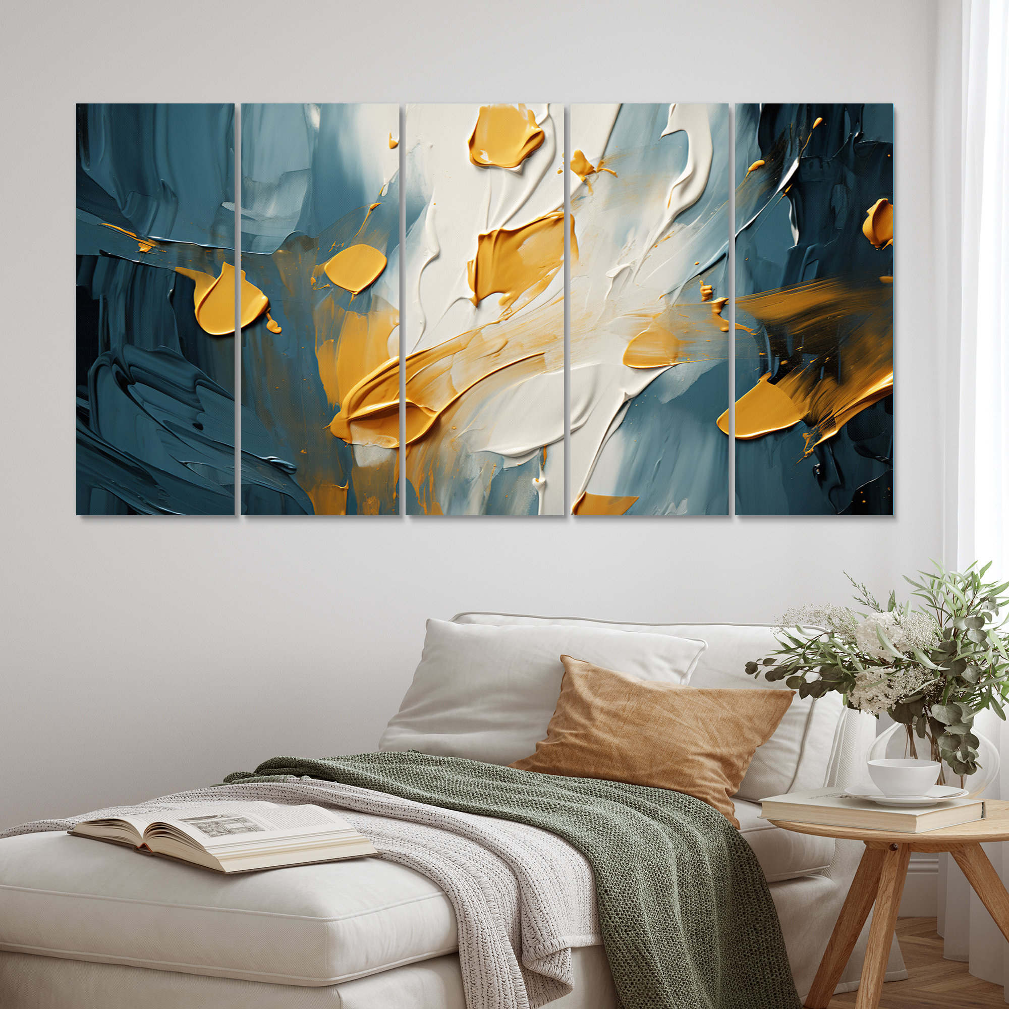 Orren Ellis Squared Ceremony Abstract Expressionism II - Abstract ...