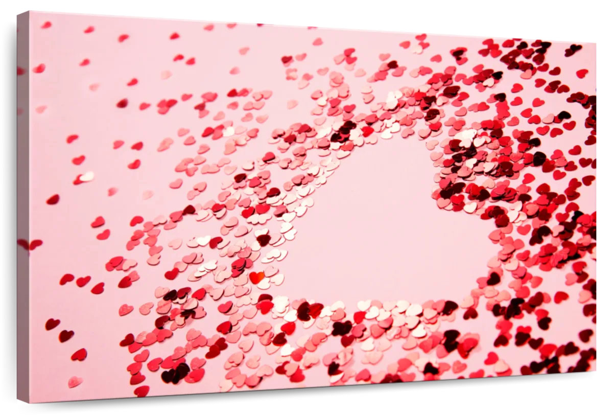 The Holiday Aisle® Lelend Heart Confetti | Wayfair