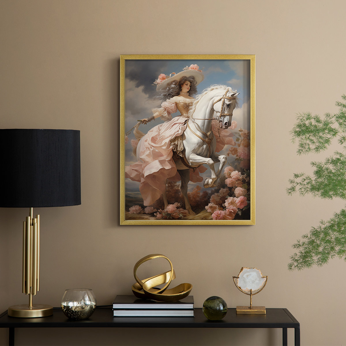 Charlton Home® WOMEN-CDVIII -Premium Gallery Framed Print - Ready to ...