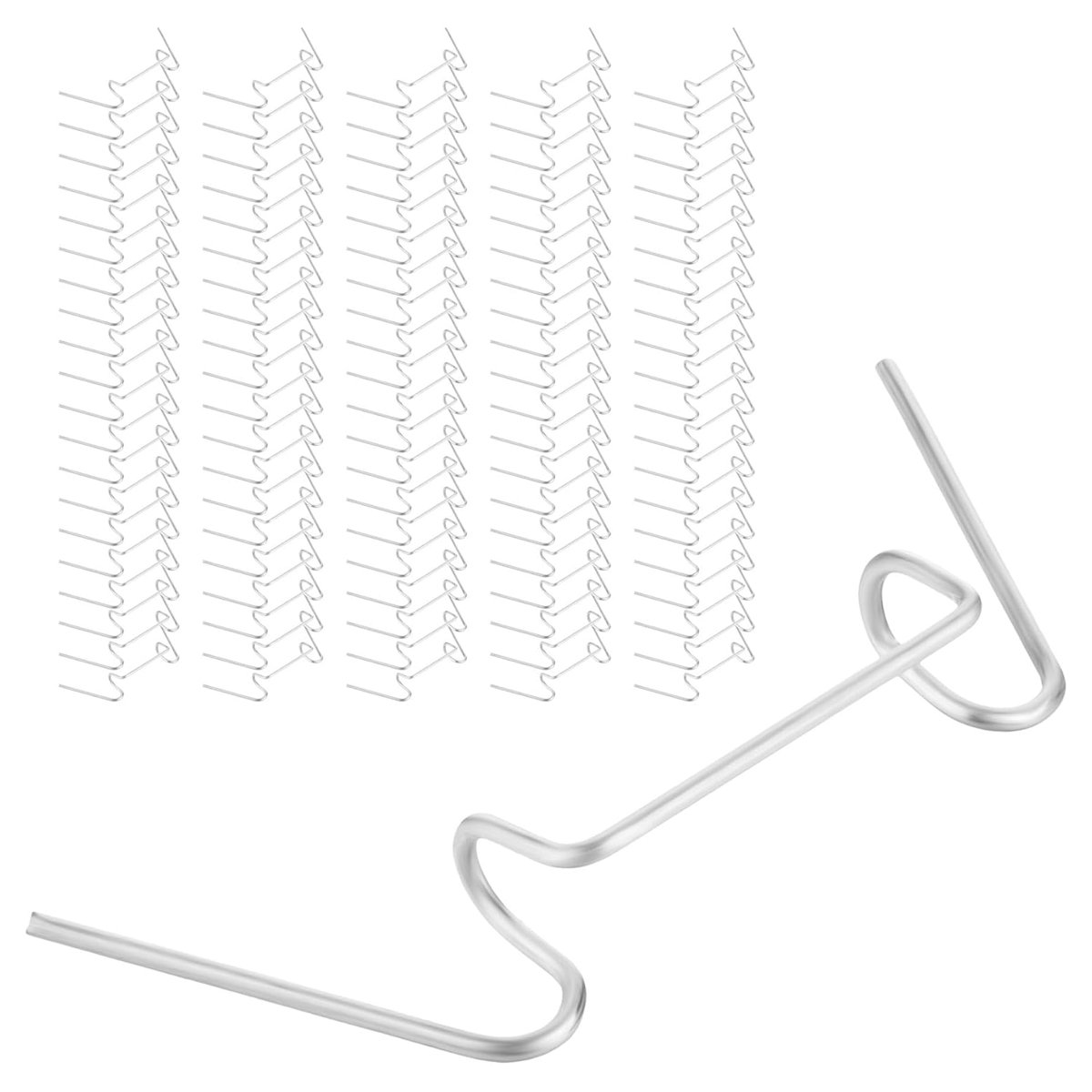 ELEKEE 50 W Clips For Greenhouse Glass - Galvanised Spring Clips For ...