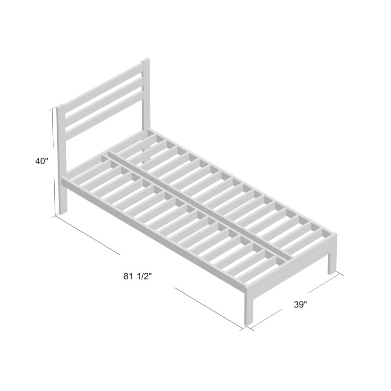 Millwood Pines Georgia Platform Bed & Reviews | Wayfair
