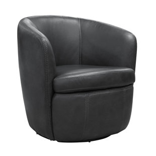 Brown Leather Accent Chairs You'll Love | Wayfair
