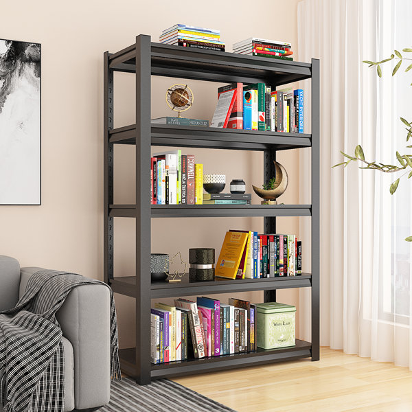 Latitude Run® Jenecke 33.9'' W Steel Height -Adjustable Storage Rack ...