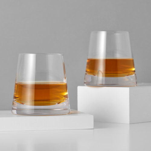Viski Burke Crystal Whiskey Glasses & Reviews | Wayfair