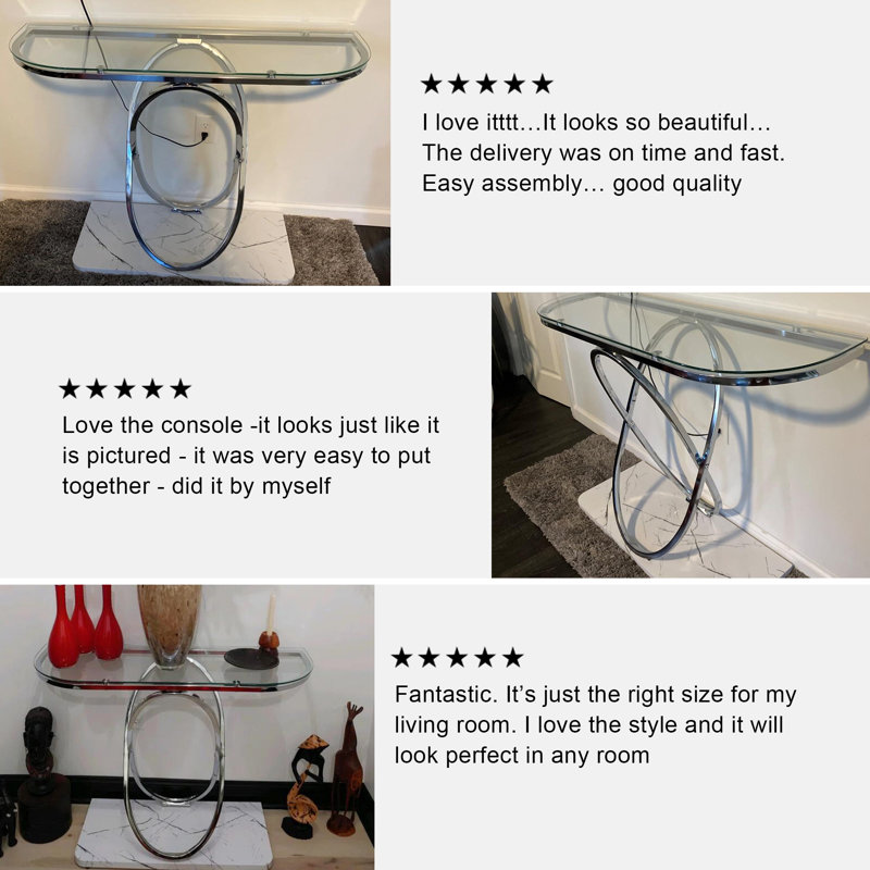 Willa Arlo Interiors Germania 43.3" Console Table & Reviews | Wayfair