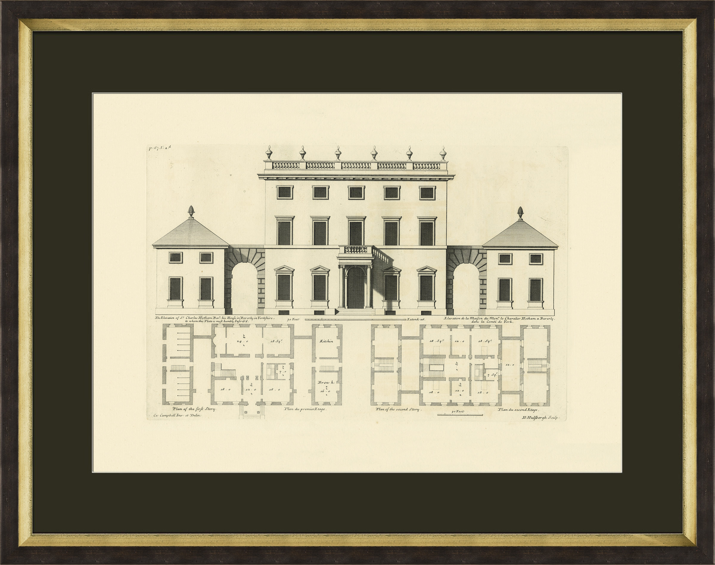Wendover Art Group Chevalier Hotham - Picture Frame Graphic Art on ...