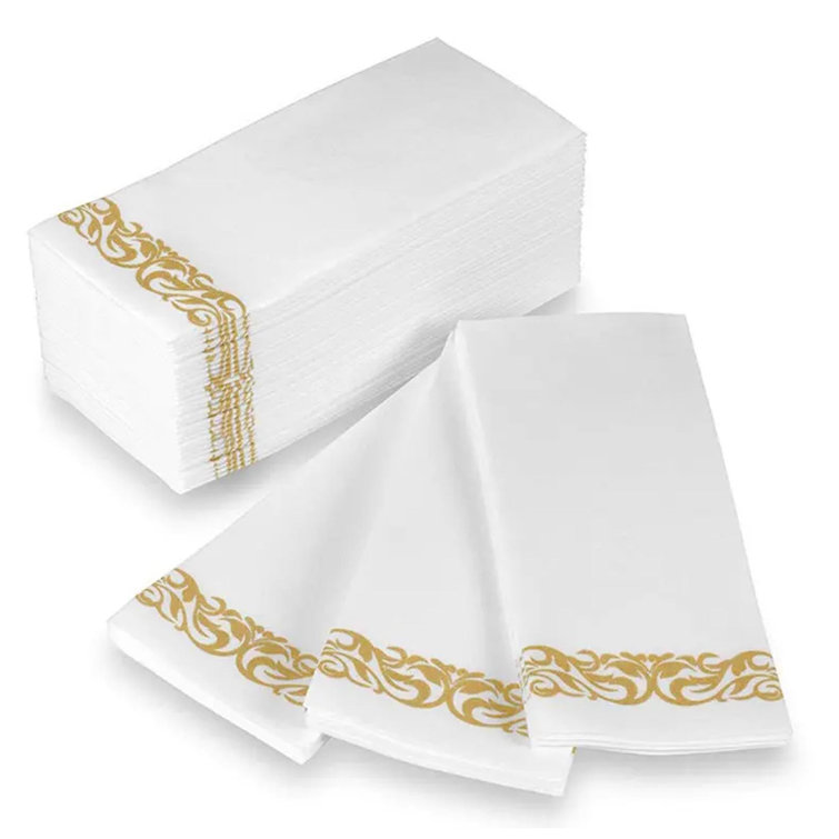 EcoQuality Disposable Dinner Napkins for 100 Guests | Wayfair