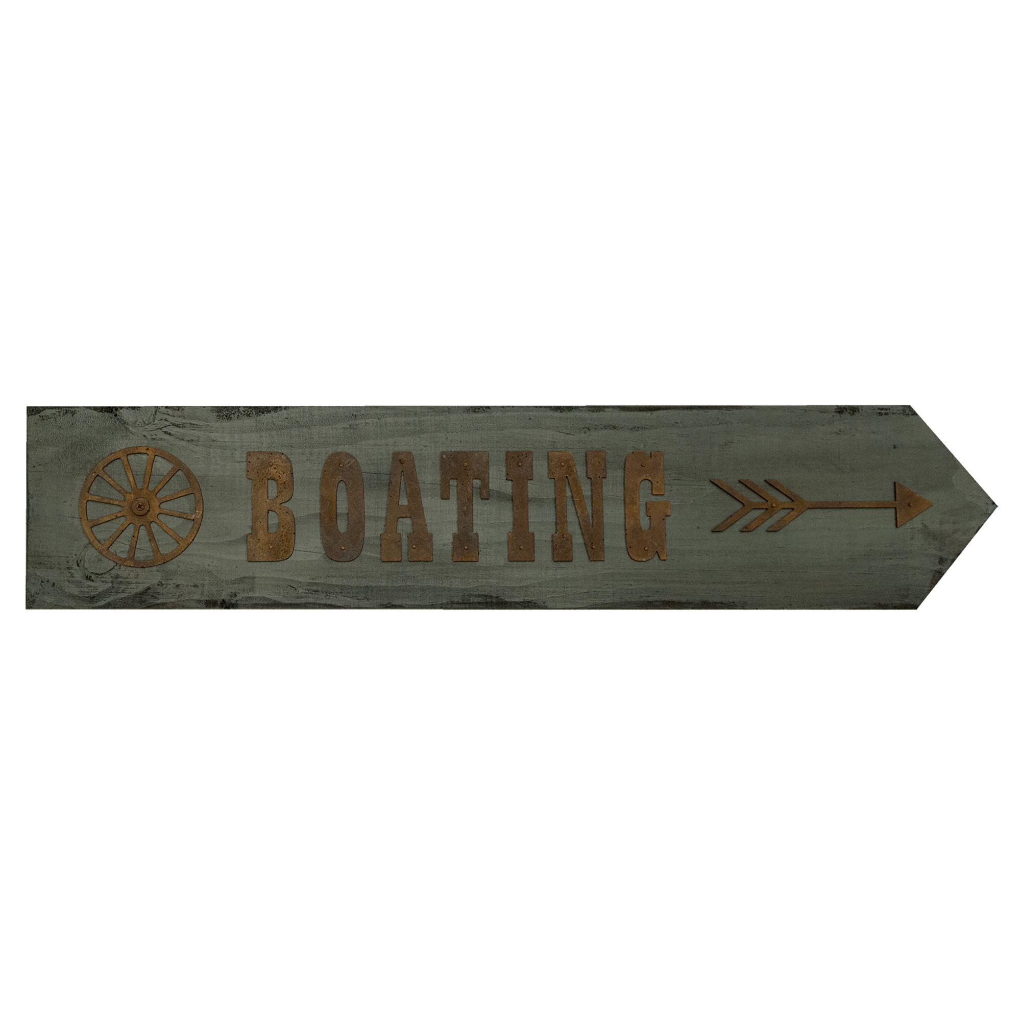 Breakwater Bay Boating Sign Wall Décor | Wayfair