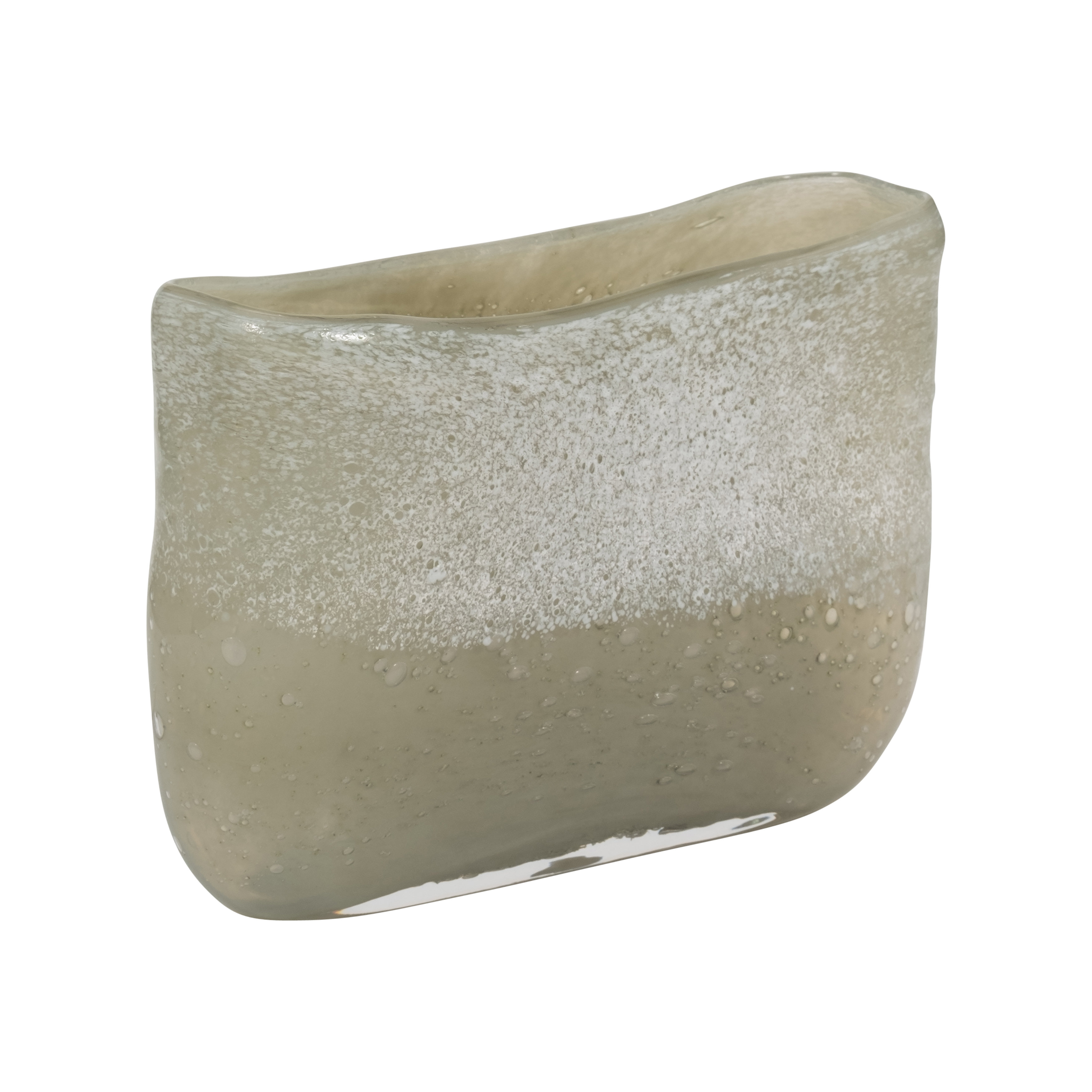 Birch Lane™ Mia Small Glass Vase Elegant Glass Decor for Contemporary ...