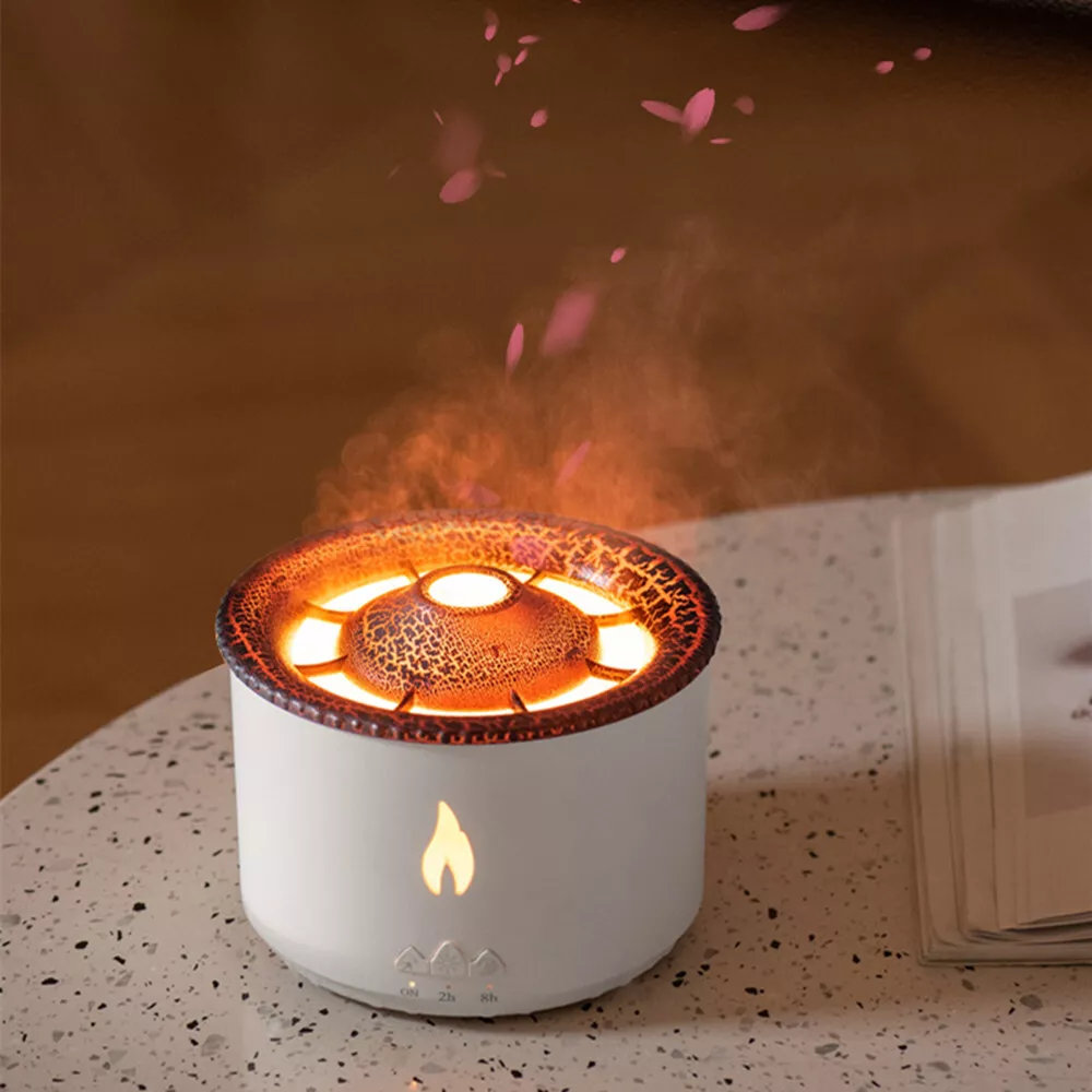 Costyle Volcanic Flame Humidifiers Air Aroma Diffuser Essential Oil ...