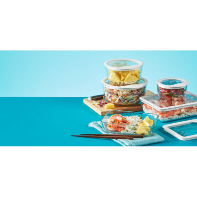 Pyrex Ultimate Glass Food Storage Container - Set of 5 & Reviews | Wayfair